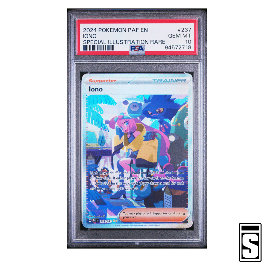 2024 POKEMON PAF EN-PALDEAN FATES 237 IONO SPECIAL ILLUSTRATION RARE ...